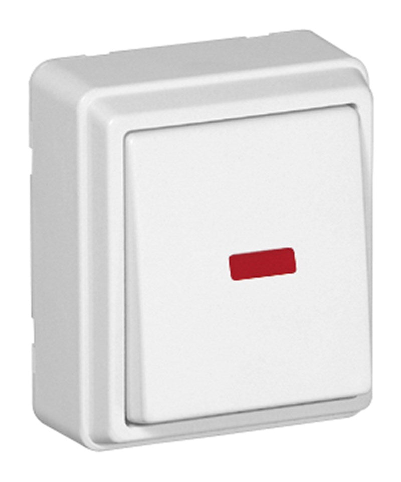 Luminous Surface Rocker Button efapel 37152 cbr, Series 3700 ...