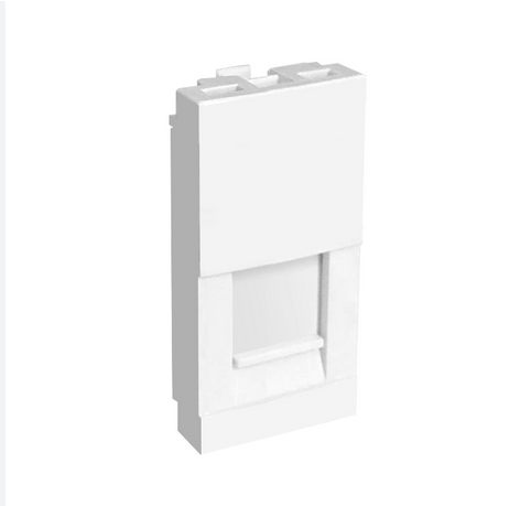 Módulo vazio para conector RJ 45 branco 1 modulo 45977 Série Quadro 45 ...