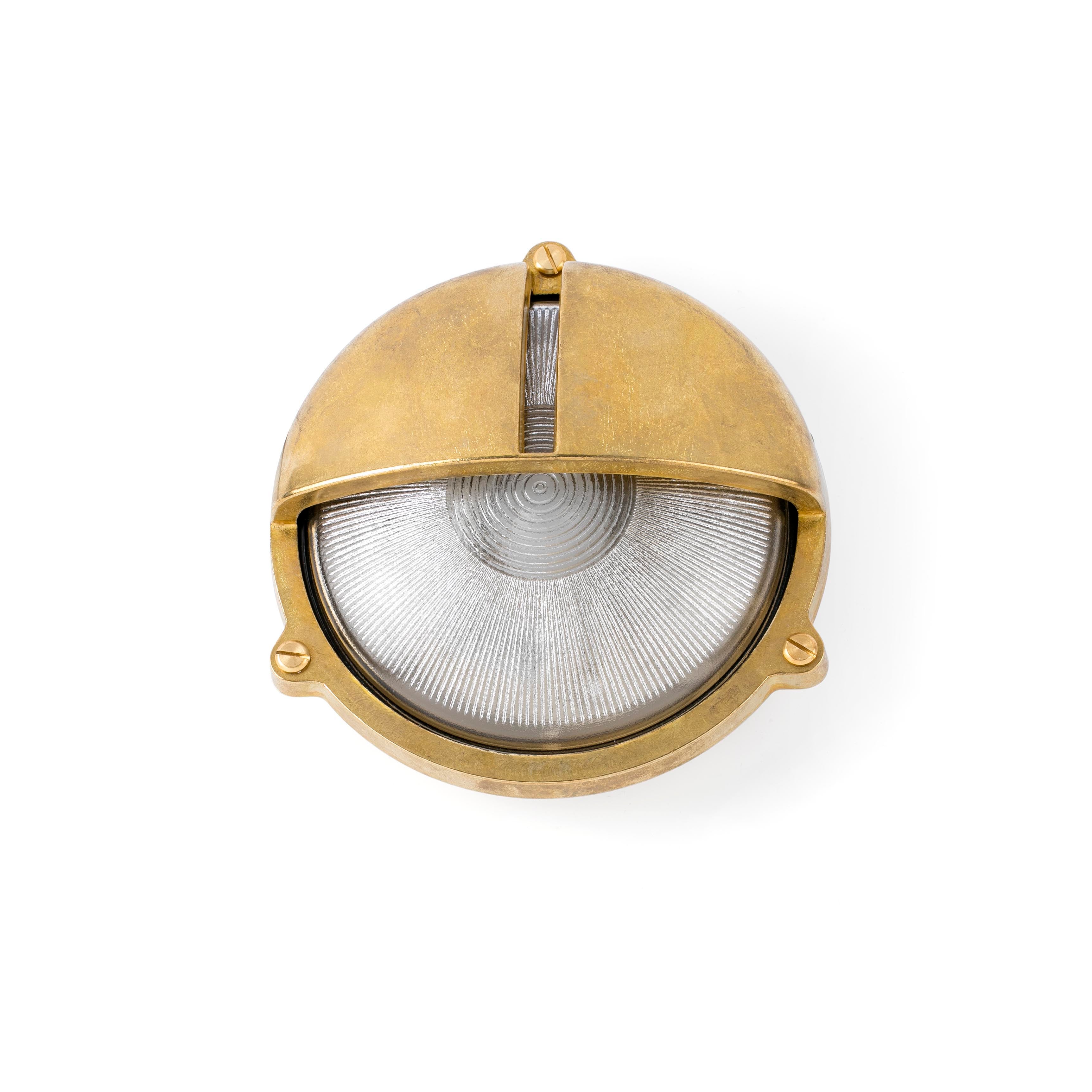Aplique de parede Exterior Timon Latão Faro 70996 – Electrominor Lda