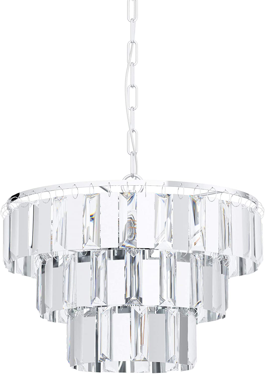 Cristal Suspended Ceiling Lamp Eglo Erseka 99095 – Electrominor Lda